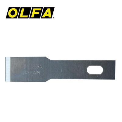 日本OLFA欧发雕刻刀刀片KB4-F/5平口刀片小铲刀刃用于AK-4/LTD-09