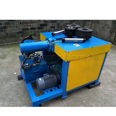 小型5轮立式盘圆机 自动角铁弯弧弯拱机 Arc bending machine