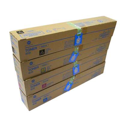 柯美C227碳粉C287彩机墨盒C227彩粉TN221K黑色原装粉筒