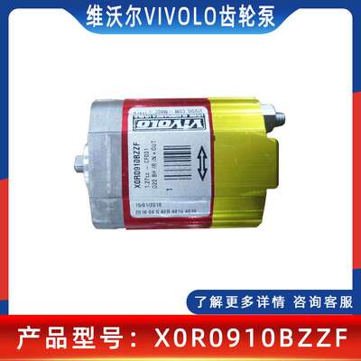 意大利VIVOIL维沃尔VIVOLO双向泵液压泵X0R0910BZZF铝合金齿轮泵