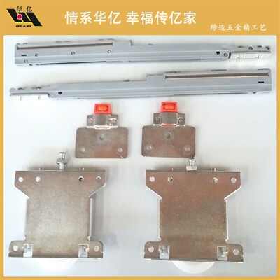 新款 实木缓冲趟门轮Buffer sliding door roller 家具五金配件