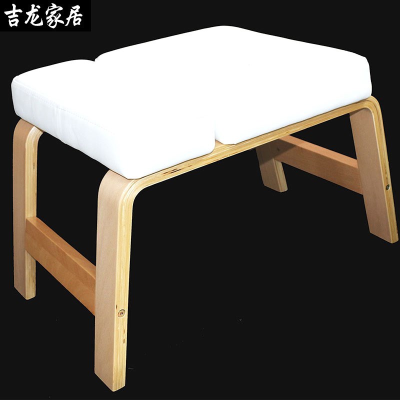 核心力量辅助椅基础款木质倒立器家用倒挂辅助器小型拉伸倒立凳