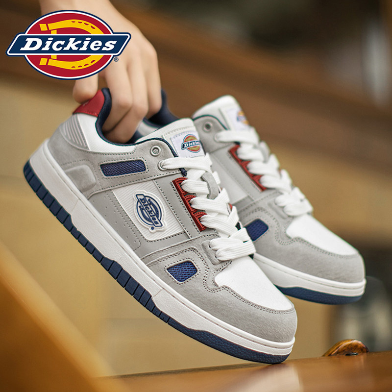 Dickies男鞋2026夏季新款透气运动休闲板鞋潮牌时尚百搭软底潮鞋