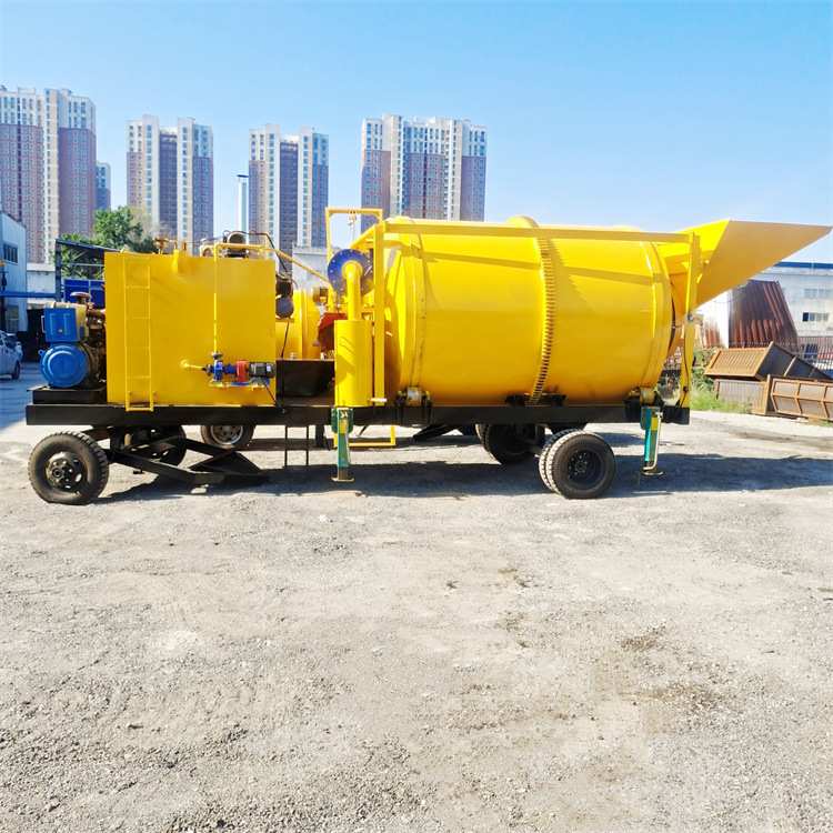 石灰水泥混凝土拌和机 筑路机械沥青罐搅拌机 沥青加热机