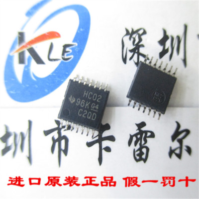SN74HC02PWR 74HC02 HC02 TSSOP14 TI进口原装假一赔十 实物拍摄