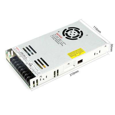 伊莱科LRS-350-12开关电源220转DC12V直流稳压变压器29A348W