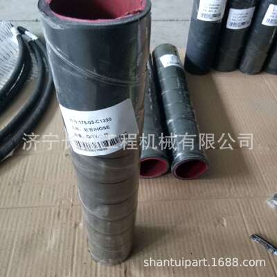 原厂装载机配件直供：WA470-6下水管（双通）421-03-44430