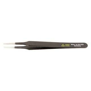 德国 威汉Wiha 44505 镊子 静电 直型 圆形不锈钢 120 mm长度