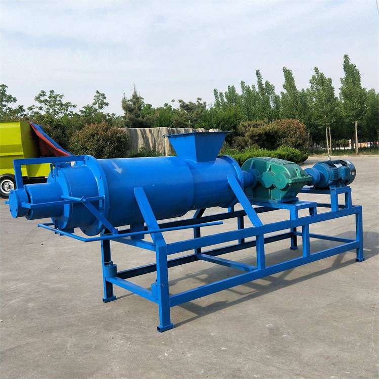 螺旋挤压干湿分离机猪粪固液脱水机200型粪污处理养殖设备