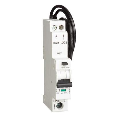 18MM RCBO漏电断路器 18宽RCBO 6KA RCBO 10KA RCBO 18mmRCBO