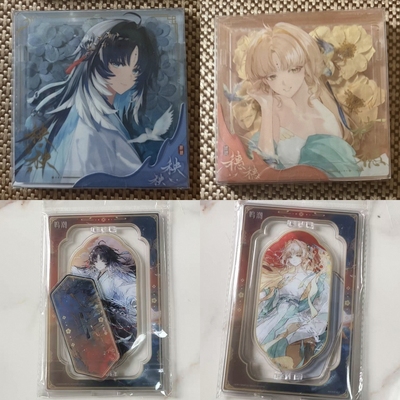 【新品爆款】鸣潮bw场限亚克力砖展台限定立牌秧秧穗穗双人周边谷