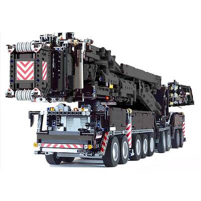 跨境 MOC：C104-5 黑色利勃海尔 LTM 11200 起重机 8104数 圣