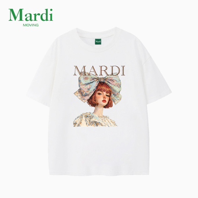 MardiMoving纯棉短袖女T恤