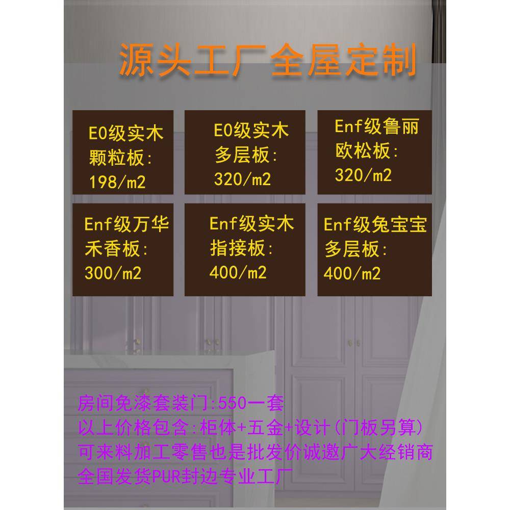 成都全屋整体家具定制工厂衣柜酒柜鞋柜储物柜橱柜整装家居定制