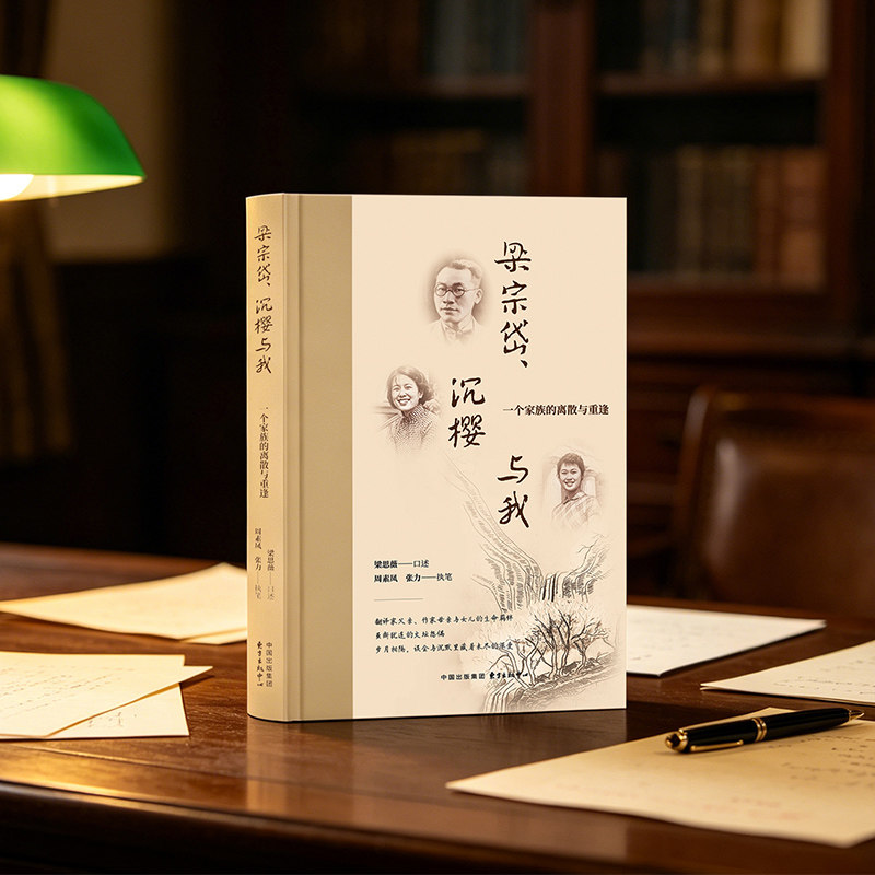 【正版】梁宗岱、沉樱与我:一个家族的离散与重逢(翻译家父亲、作家母亲与女儿的生命羁绊)家庭记忆文学家周素凤9787547320662