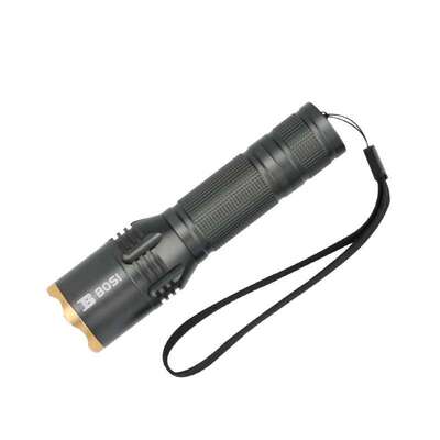 波斯工具铝三档调节合金充电强光LED手电筒18650电池BS300511座充