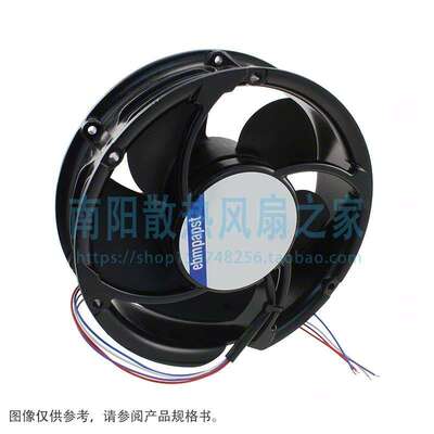 ebm-papst 6312/2TDHP FAN AXIAL 172X50.8MM 12VDC WIRE 风扇