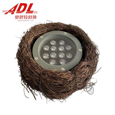 LED户外鸟窝灯七彩48W防水照树灯园林亮化射树灯照树灯防水鸟巢灯