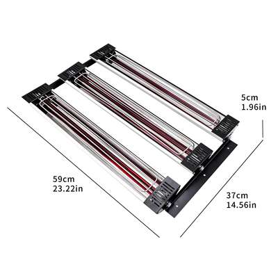 DATOUBOSS infrared paint curing lamp 红外线油漆固化灯 烤漆房