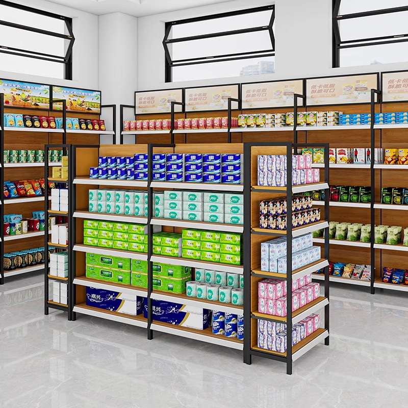 宠物店货架置物架挂钩展示架便利店商超小卖部文具母婴店商用货柜
