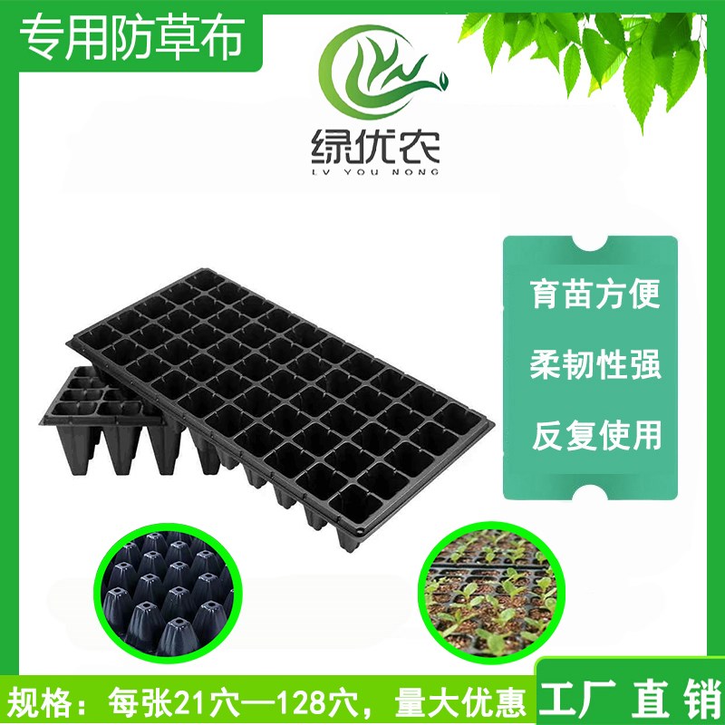 多肉托盘营养钵育苗盆塑料加厚组合育苗盘草莓盘草莓滴灌穴盘32孔