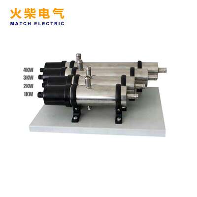 柴油发电机组水加热器500W-4000W不锈钢恒温水套加热器120V/240V
