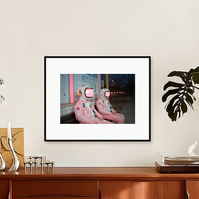 YELLOW KORNER法国原装进口《Punky daft lovers》客厅挂画艺术画
