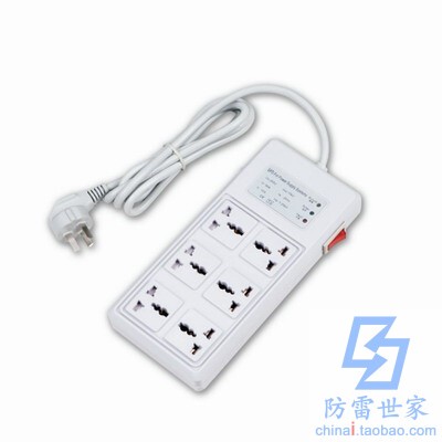 中鹏TOP电源系列防雷插座TD106浪涌保护器避雷器SPD,可议价