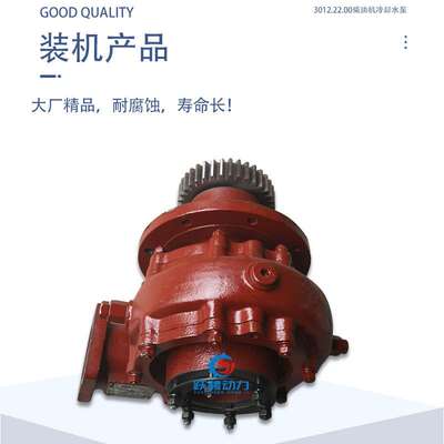 济南190系列柴油机配件驰动A12V190PZL-3012.22.00柴油机冷却水泵