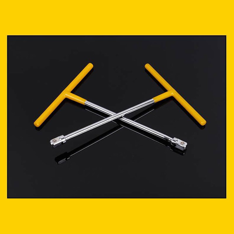 可换头扳T型杆套筒扳手1/2手柄弯杆t字杆丁字头工具大飞
