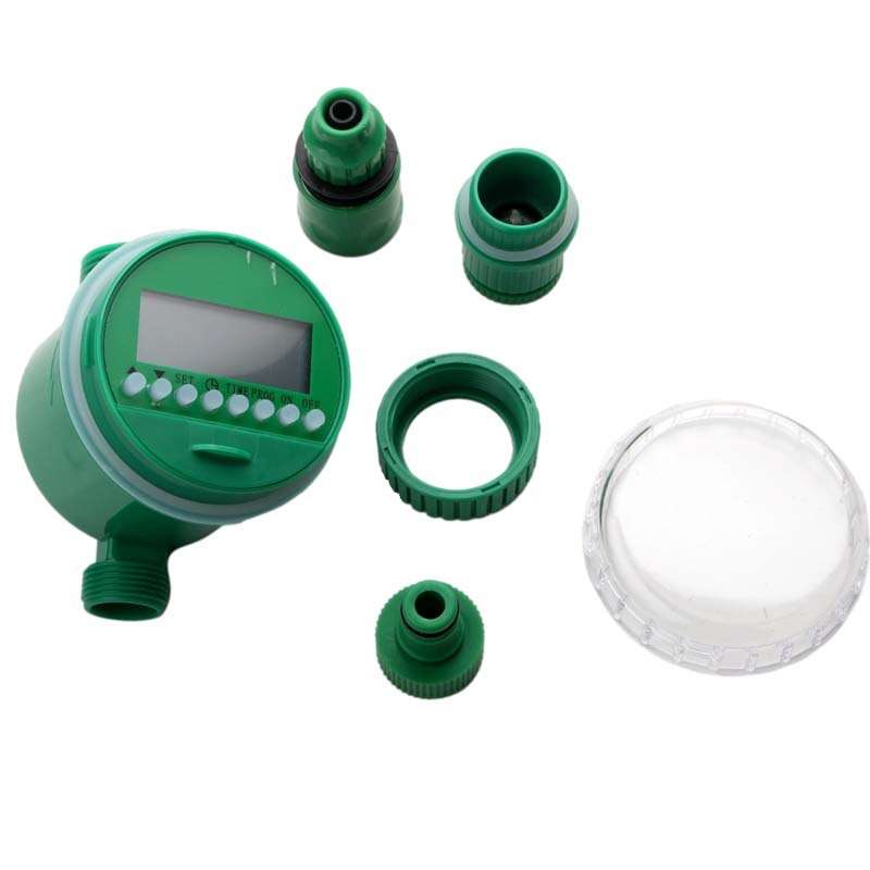 灌溉定时器 花园林工具自动浇花液晶定时器浇水器 英文灌溉控制器