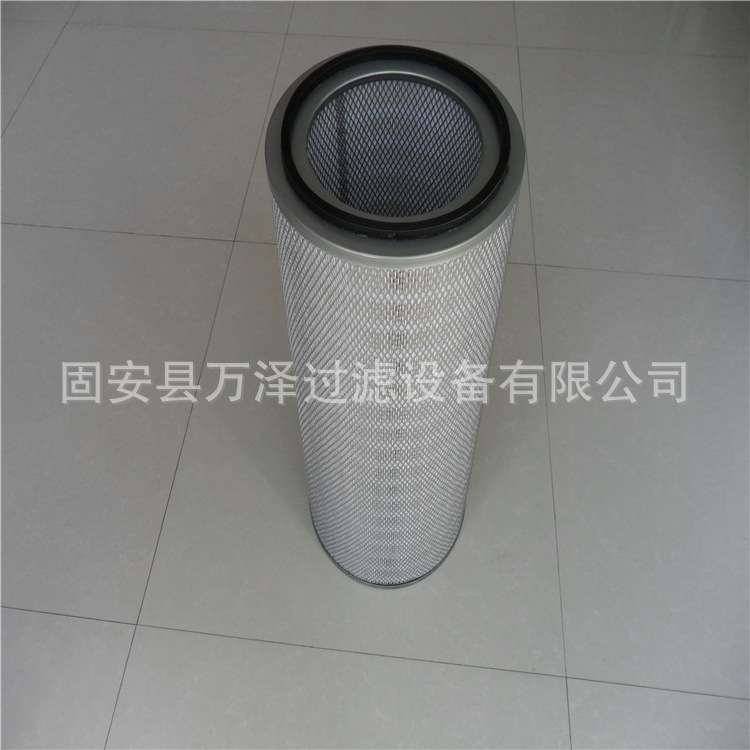 万泽空分设备自洁式除尘滤筒 纸质折叠3275除尘滤芯 空压机滤筒