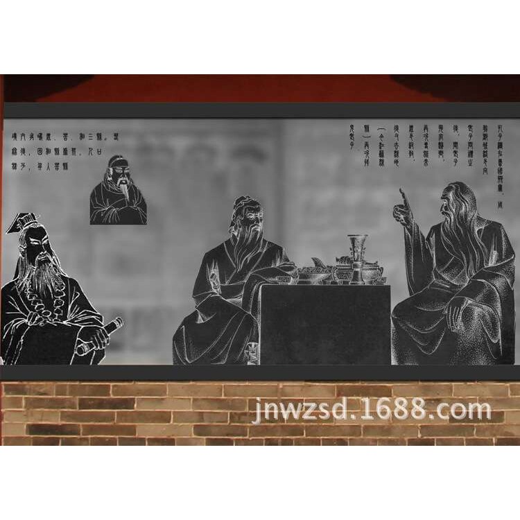校园浮雕壁画价格 砂岩石料雕刻浮雕壁画图片 景区石材壁画加工