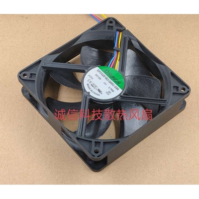 原装建准 EFC0251B2-Q000-S99 12025 12V 2.76W 4线PWM 散热风扇