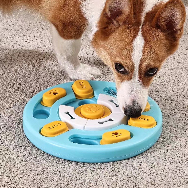 猫咪益智丰容玩具发声漏食球幼犬狗狗自嗨解闷神器藏食嗅闻自己玩