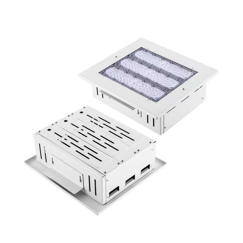 led嵌入式模组油站灯防爆灯100w150w200w码头加油站照明大功率
