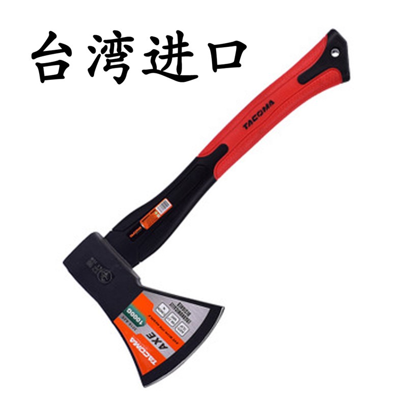户外多功能精钢斧小斧头消防斧砍树伐木斧砍骨斧600G短柄砍树斧子