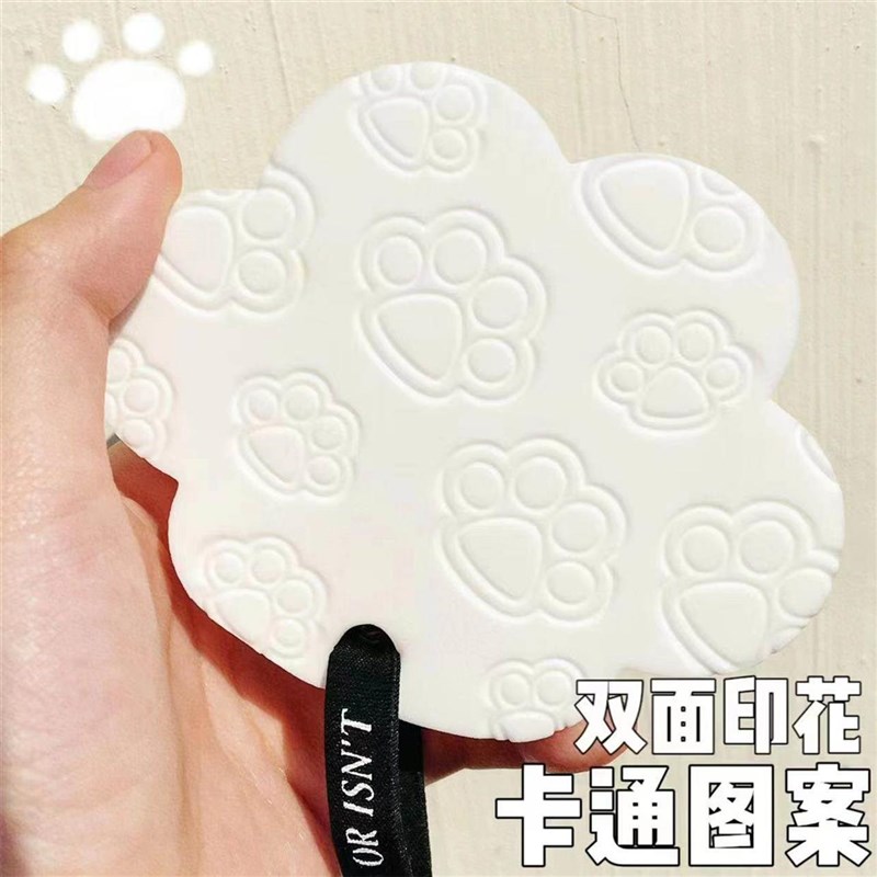 3D搓澡海绵猫爪高密度儿童婴儿专用搓澡海绵PVA搓澡神器