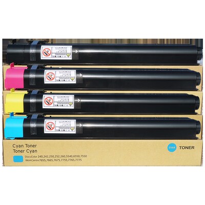 适用施乐6500碳粉C7600 C7550 C7500彩色打印机粉盒c6550 5500 55