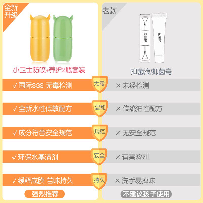 安思培苦甲水儿童防咬指甲宝宝戒吃手神器啃指防吃手指水婴儿断奶