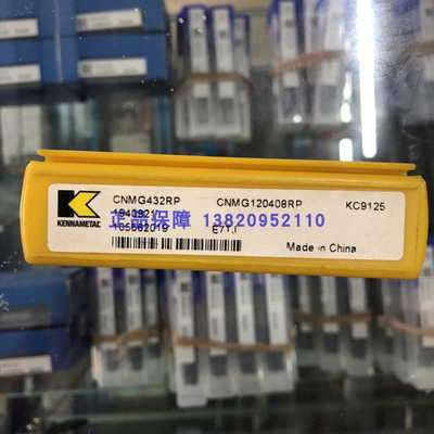 正品肯纳数控刀片CNMG120408RP KC9125