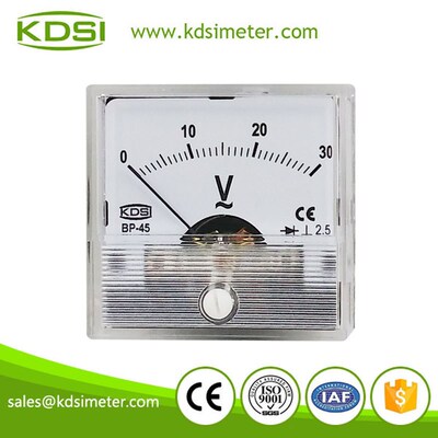 整流式电压表 BP-45 AC30V 指针试电压表