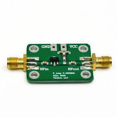高频宽带射频放大器(5-1500MHz 增益 20dB)增益模块现货可直拍