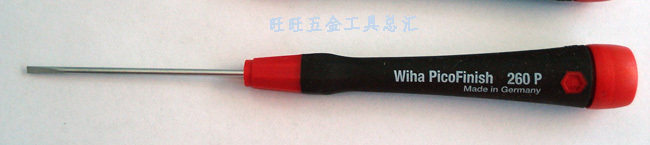 进口德国威汉Wiha 260P系列 2.0*60mm 精密电子一字螺丝刀 00484