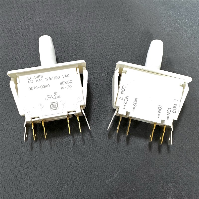德国CHERRY樱桃/ZF 0E79-00A0 6脚复位按钮按键微动行程开关 10A