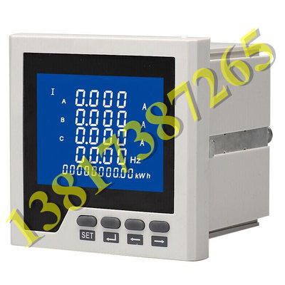 多功能液晶表 EV387多功能网络电力仪表 可加开关量号输入输出