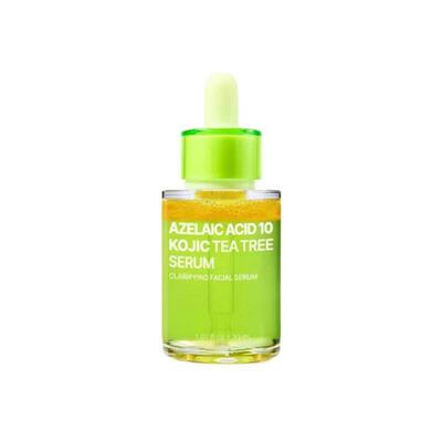 爆款Amazon补水AZELAICACID 10神经酰胺茶树精华液30ml跨境现货TK