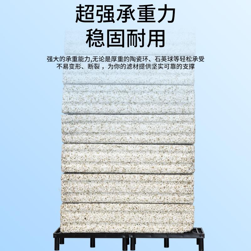 鱼缸支架滤材隔板过滤垫板水族网格板底滤板隔离板乌龟缸鱼缸底滤