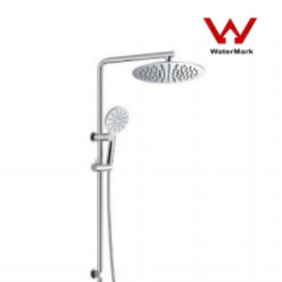 澳洲watermark认证淋浴花洒套装工厂直销批发304不锈钢明装花洒