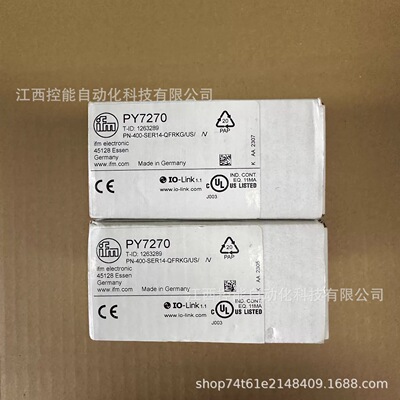 ifmelectronic/易福门PY7270电子压力传感器全新正品议价